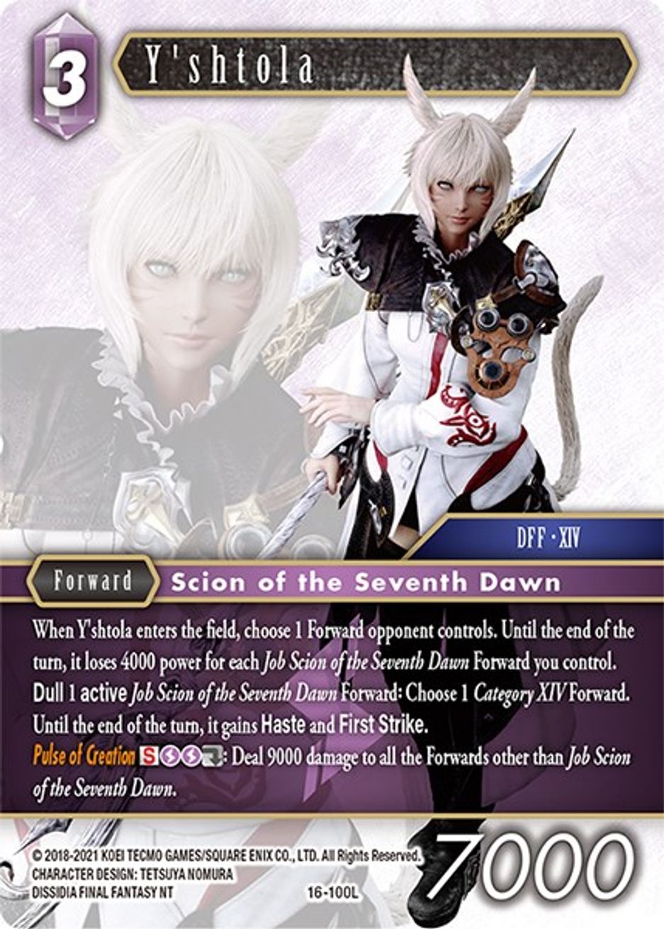 Y'shtola - Emissaries of Light - Final Fantasy TCG