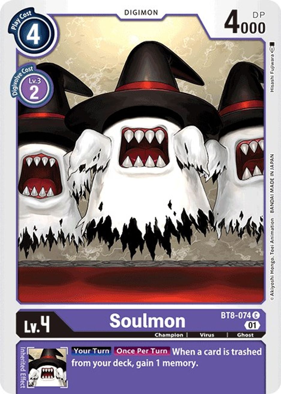 Soulmon - New Awakening - Digimon Card Game