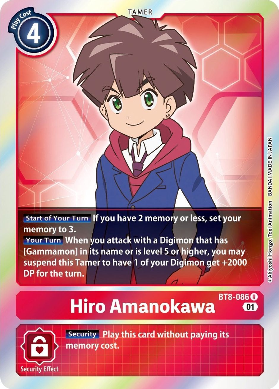 Hiro Amanokawa - New Awakening - Digimon Card Game