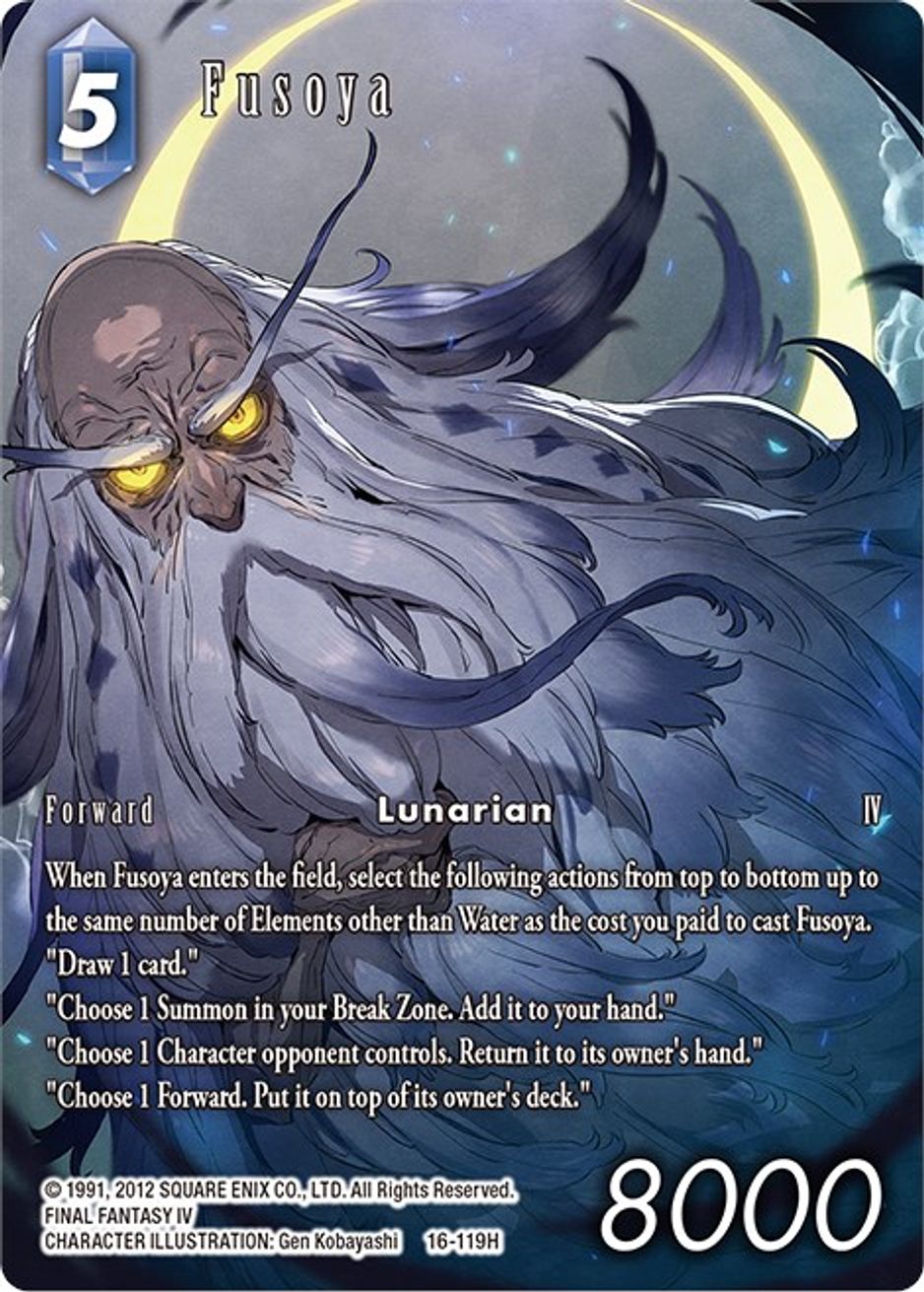 Fusoya (Full Art) - Emissaries of Light - Final Fantasy TCG