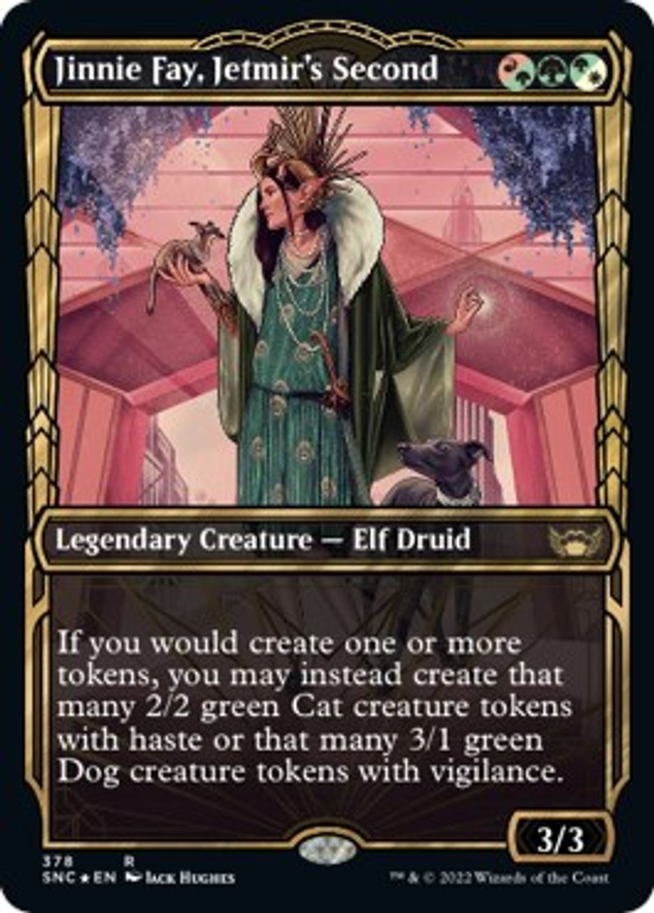 Jinnie Fay, Jetmir's Second (Gilded Foil) - Streets of New Capenna ...