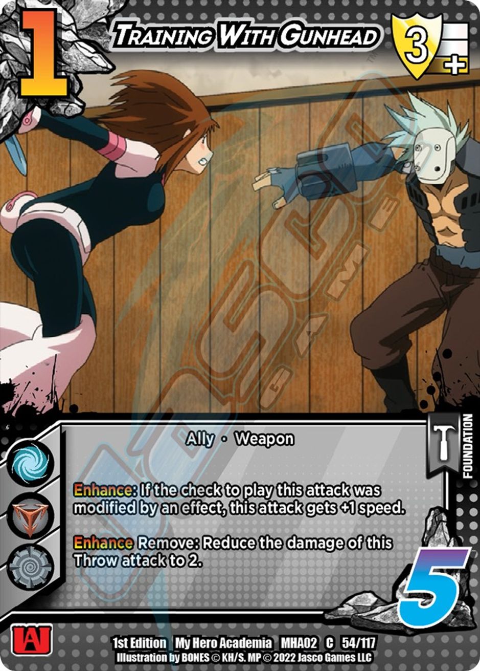 Training With Gunhead - UniVersus: My Hero Academia: Crimson Rampage ...