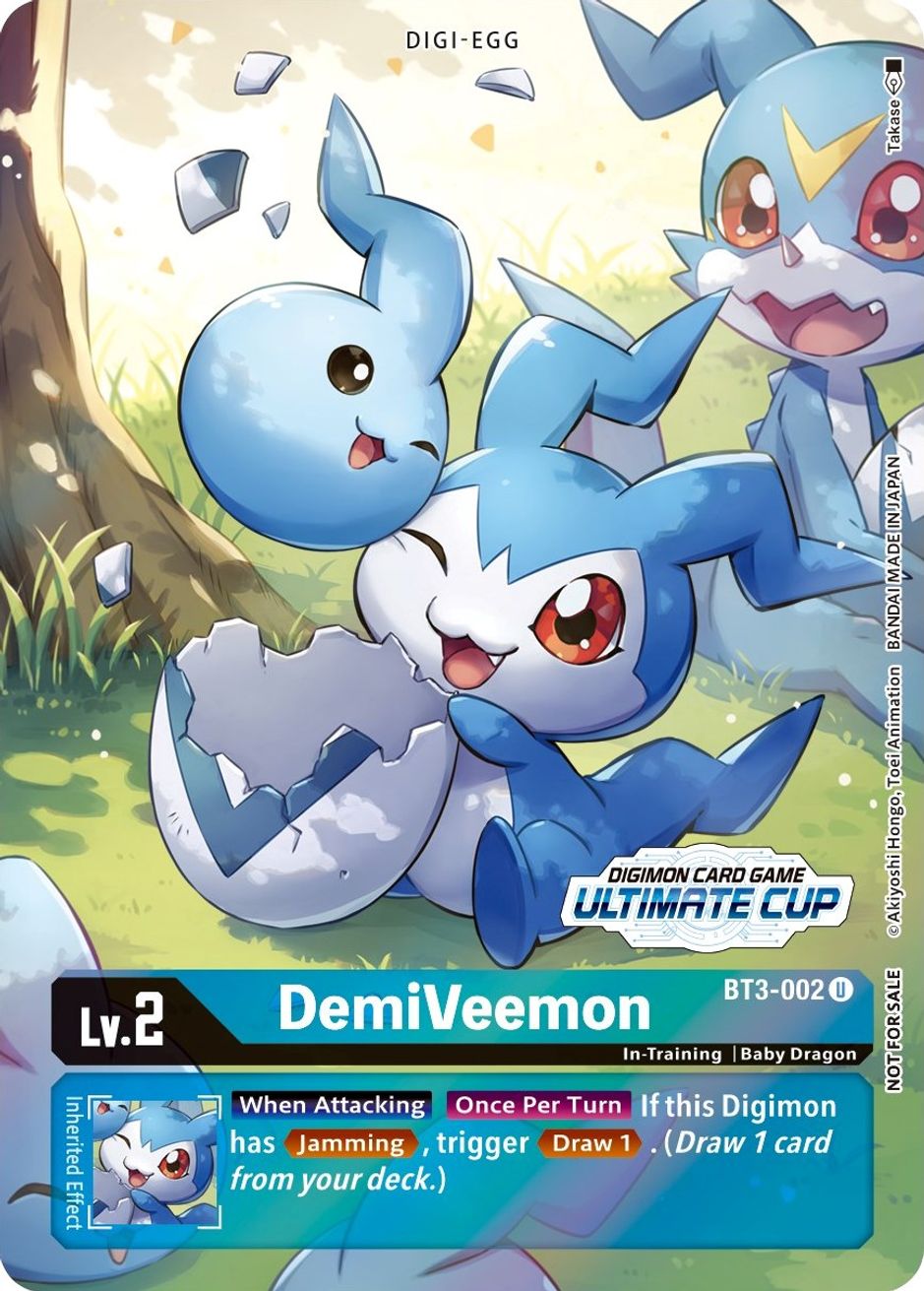 DemiVeemon - BT3-002 (Ultimate Cup 2022) - Release Special Booster - Digimon Card Game