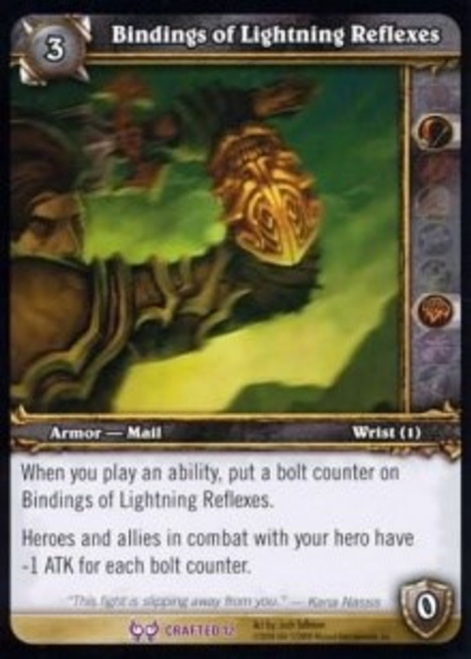 Bindings of Lightning Reflexes - CRP - WoW
