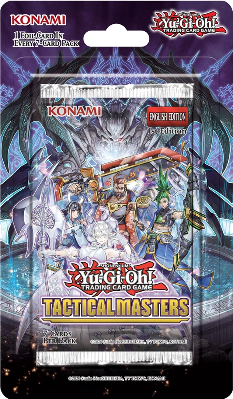 Tactical Masters Blister Pack [1st Edition] - Tactical Masters - YuGiOh