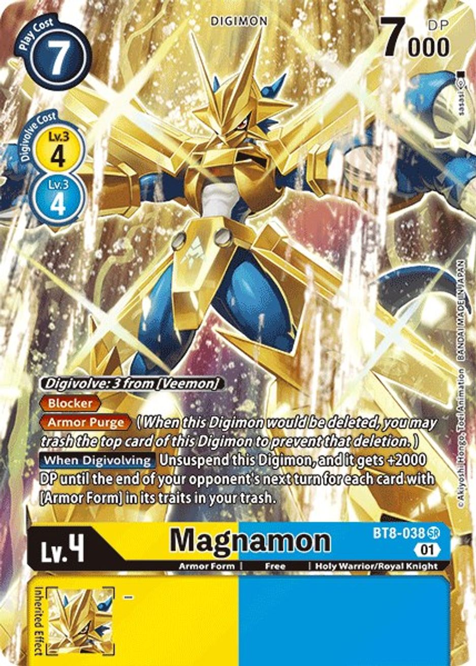 Magnamon (Alternate Art) - New Awakening - Digimon Card Game