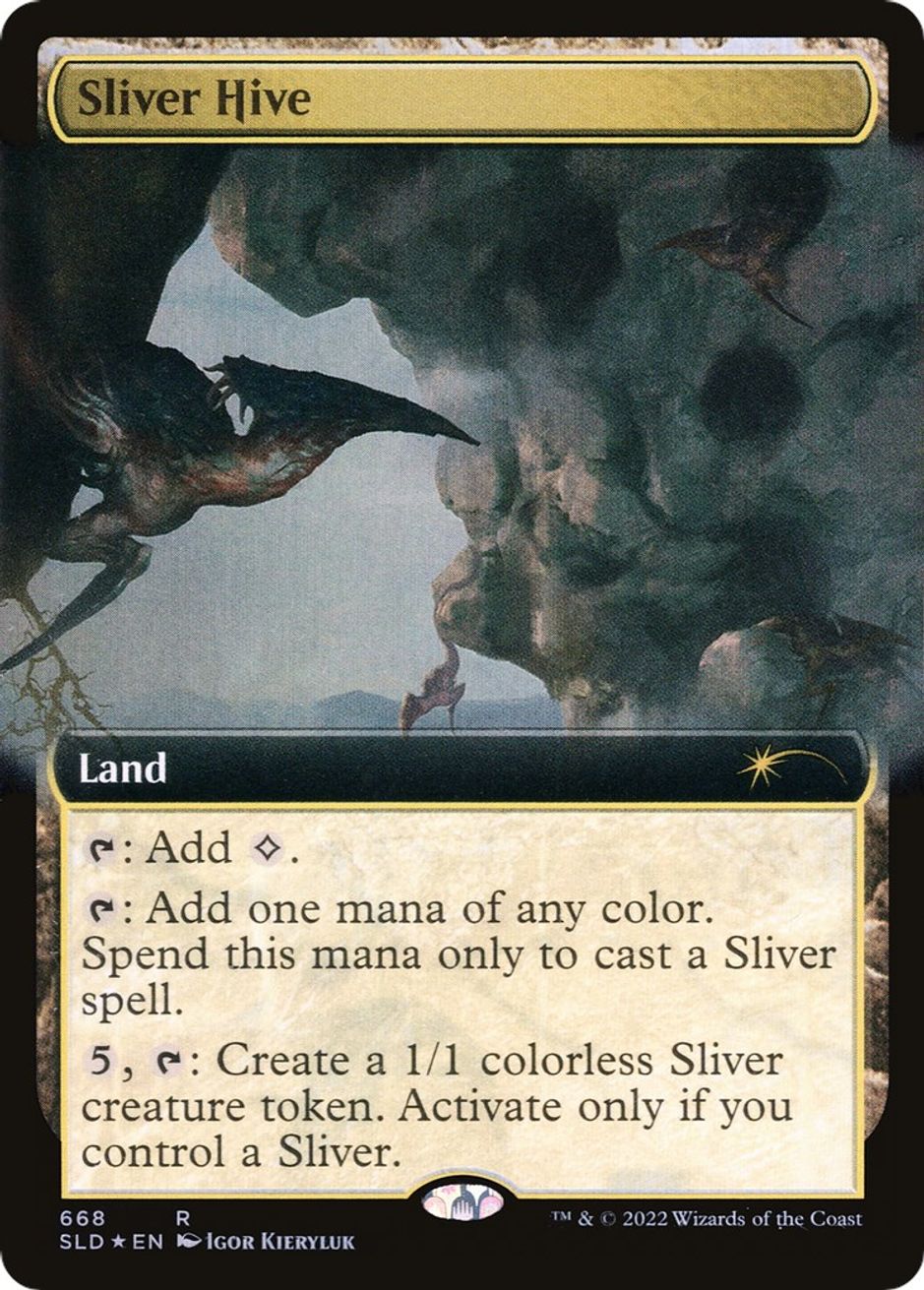 Sliver Hive (Extended Art) - Secret Lair Drop Series - Magic: The Gathering