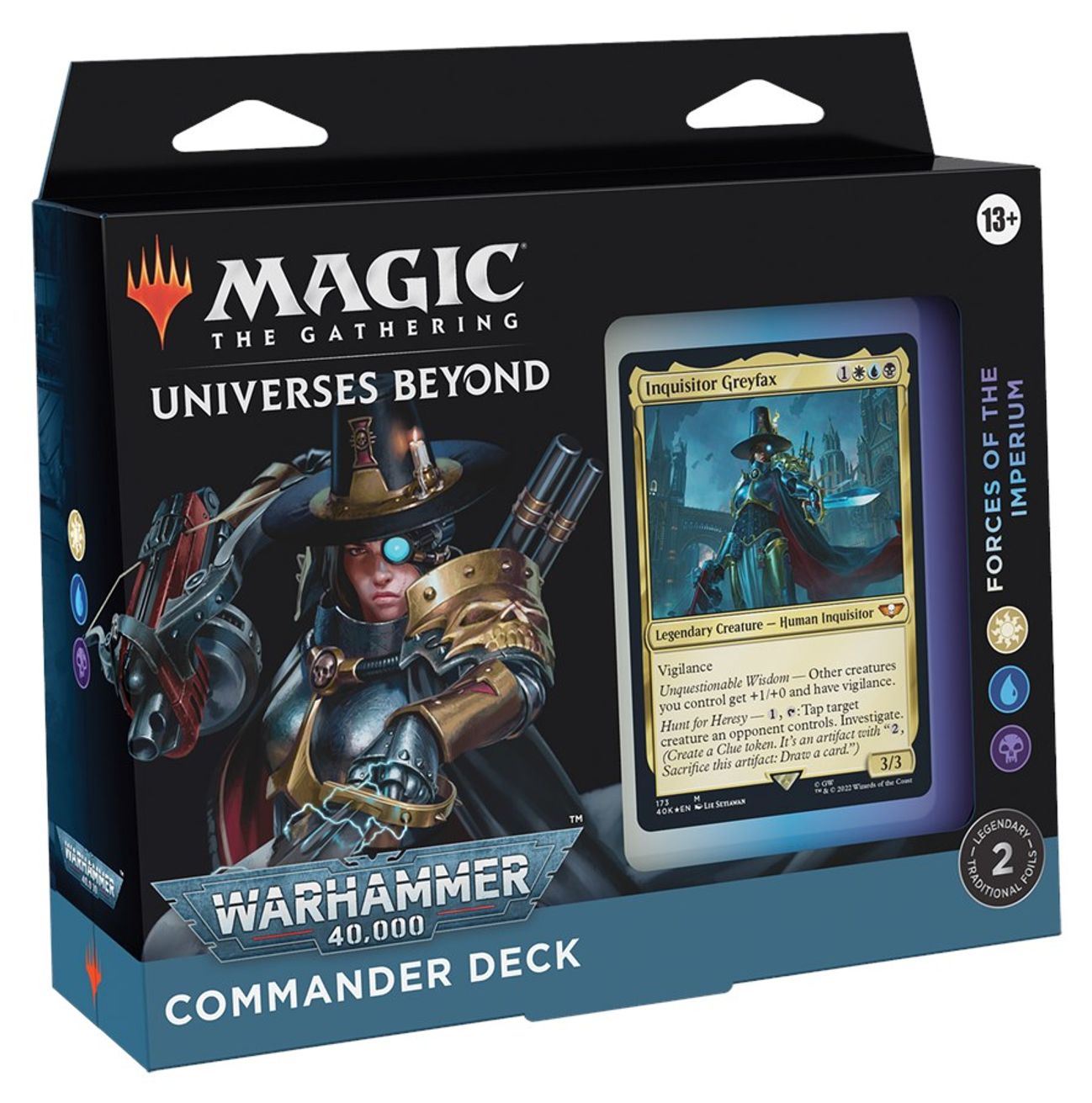Universes Beyond: Warhammer 40,000 - Forces of the Imperium Commander ...