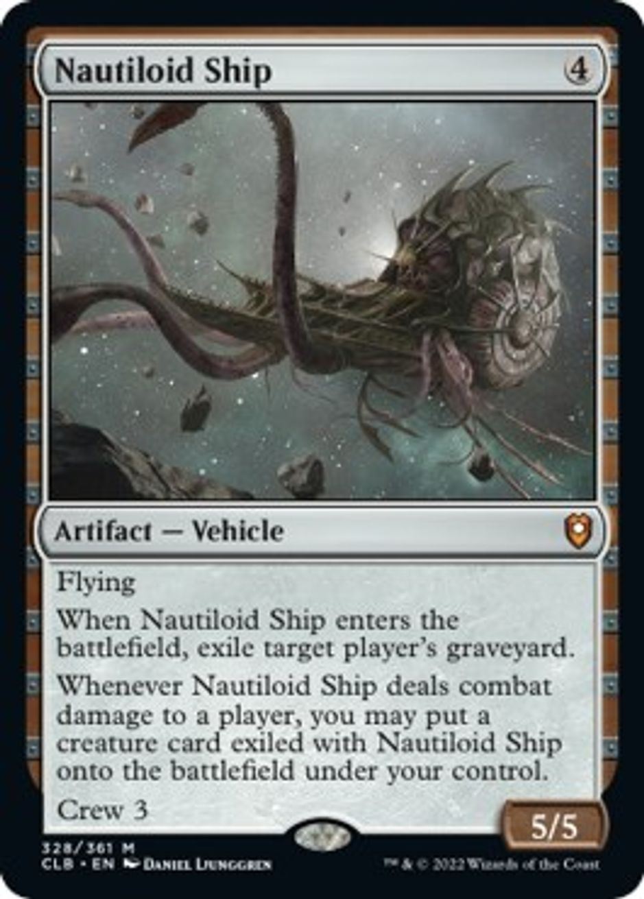 Nautiloid Ship - Commander Legends: Battle for Baldur's Gate - Magic ...