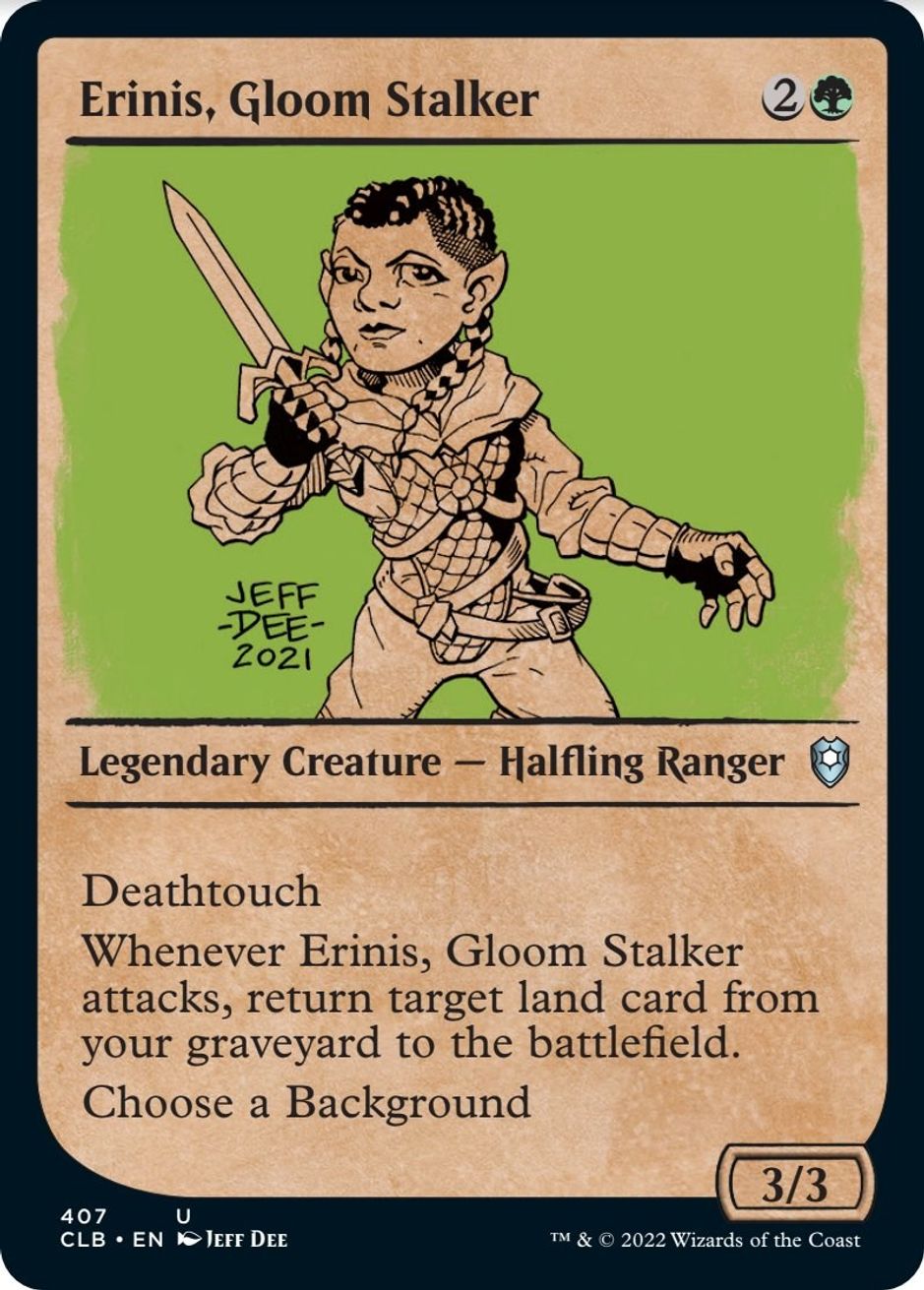 Erinis, Gloom Stalker (Showcase) - Commander Legends: Battle for Baldur ...