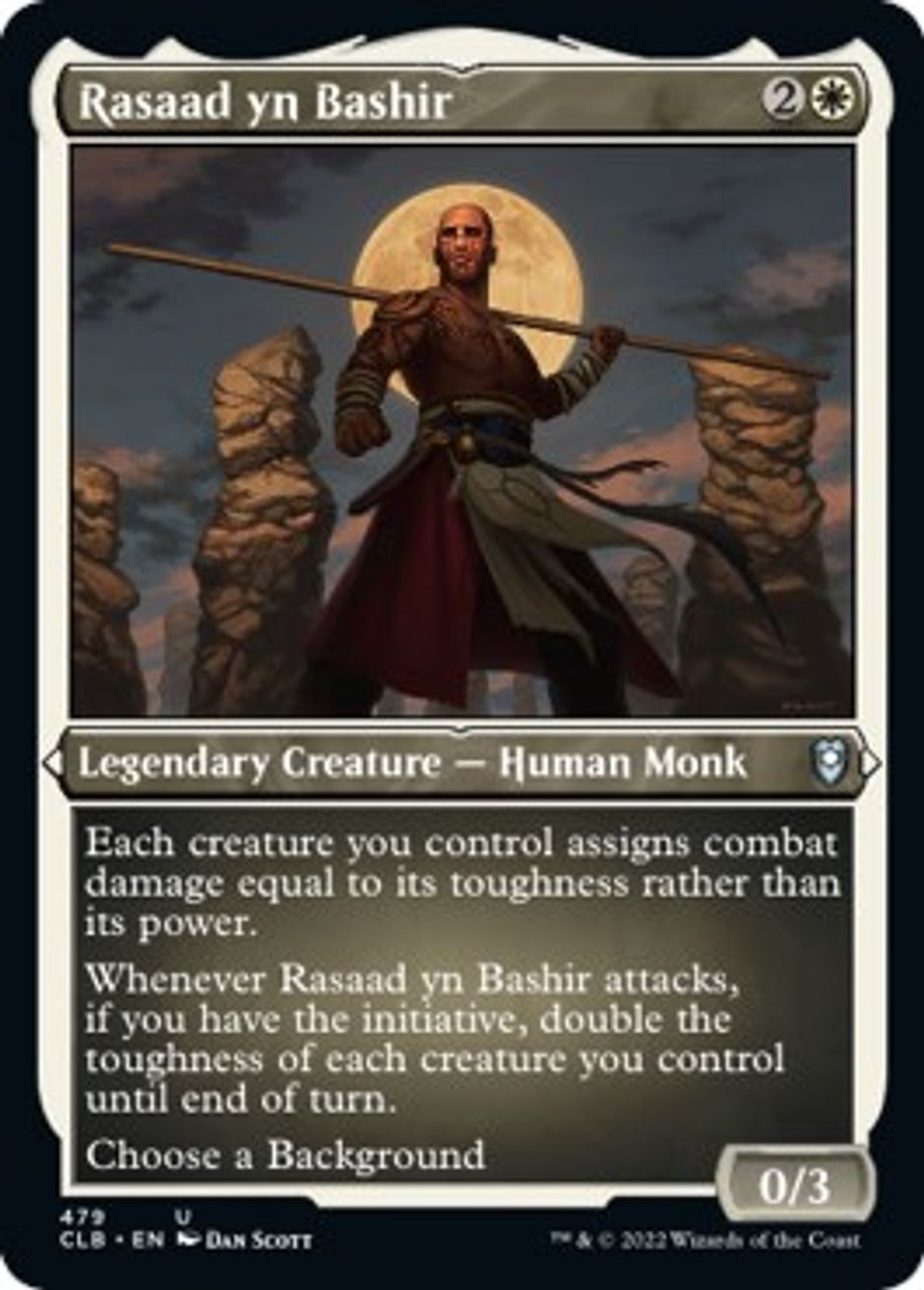 Rasaad yn Bashir (Foil Etched) - Commander Legends: Battle for Baldur's ...