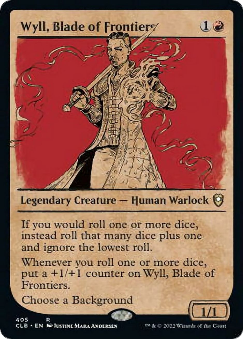 Wyll Blade Of Frontiers Showcase Commander Legends Battle For