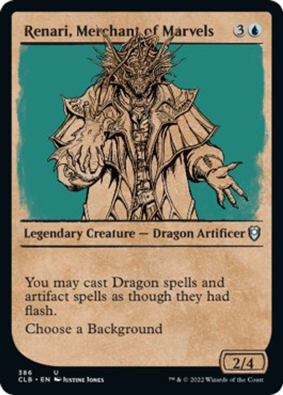 Renari, Merchant of Marvels (Showcase) - Commander Legends: Battle for ...