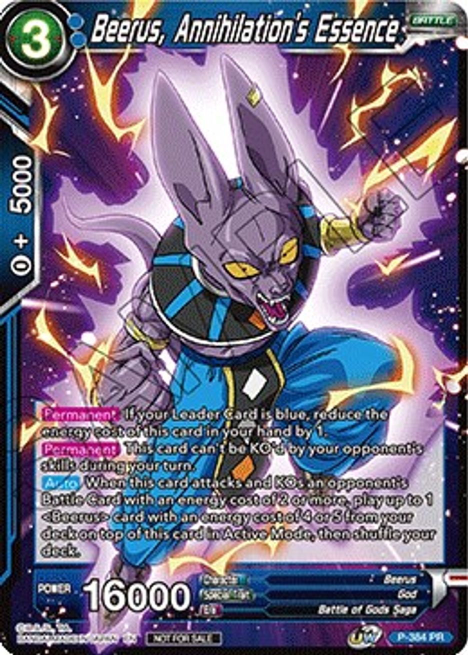 Beerus, Annihilation's Essence (Tournament Pack Vol. 8) - Tournament ...