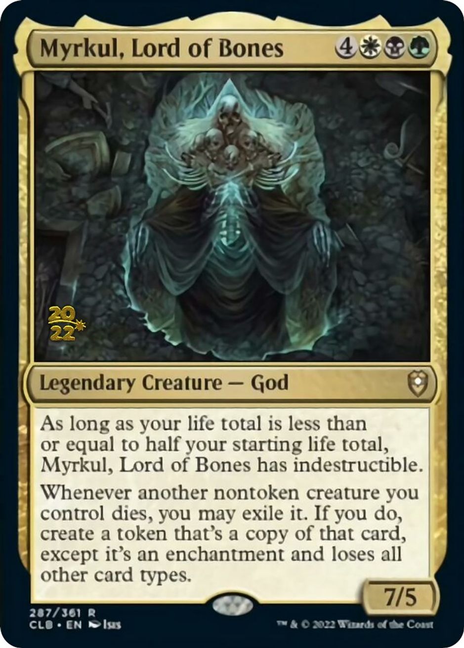 Myrkul, Lord of Bones - Prerelease Cards - Magic: The Gathering