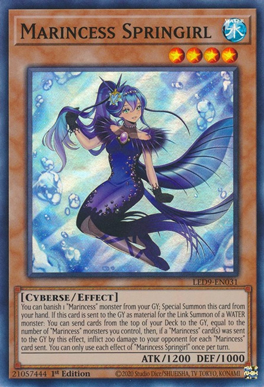 Marincess Springirl - Legendary Duelists: Duels From the Deep - YuGiOh