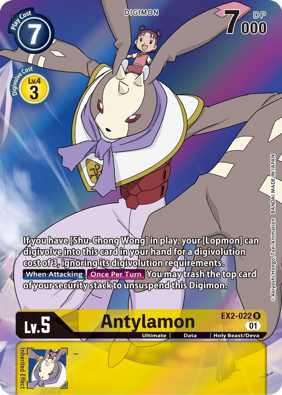 Antylamon (Alternate Art) - Digital Hazard - Digimon Card Game