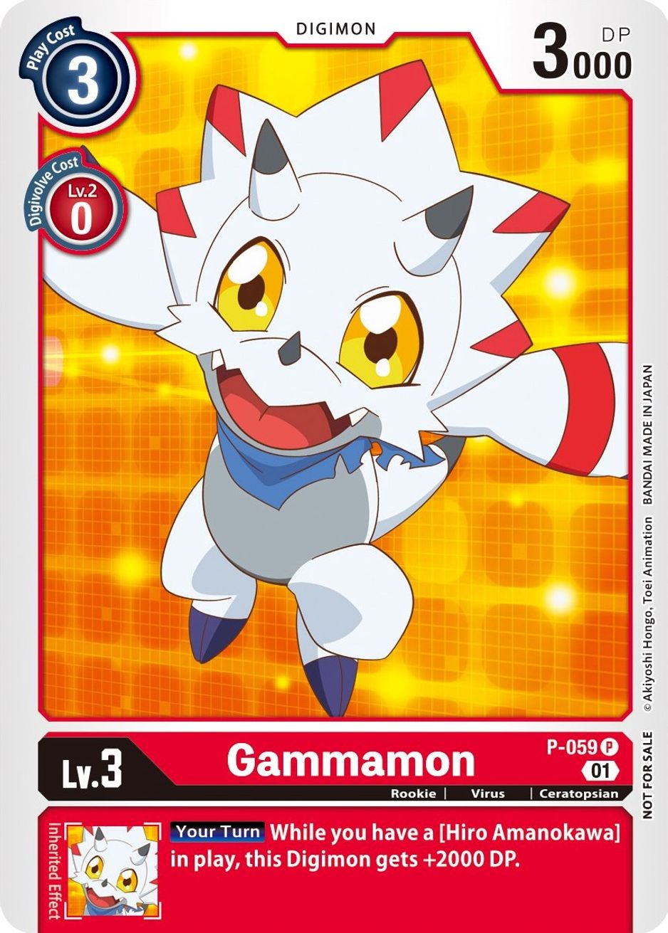 Gammamon (Official Tournament Pack Vol.5) - Digimon Promotion Cards ...