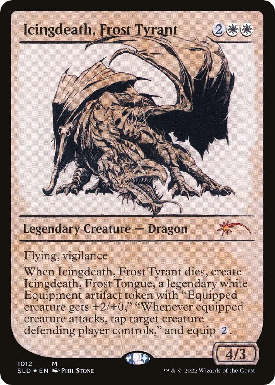 Icingdeath, Frost Tyrant (Showcase) - Secret Lair Drop Series - Magic ...