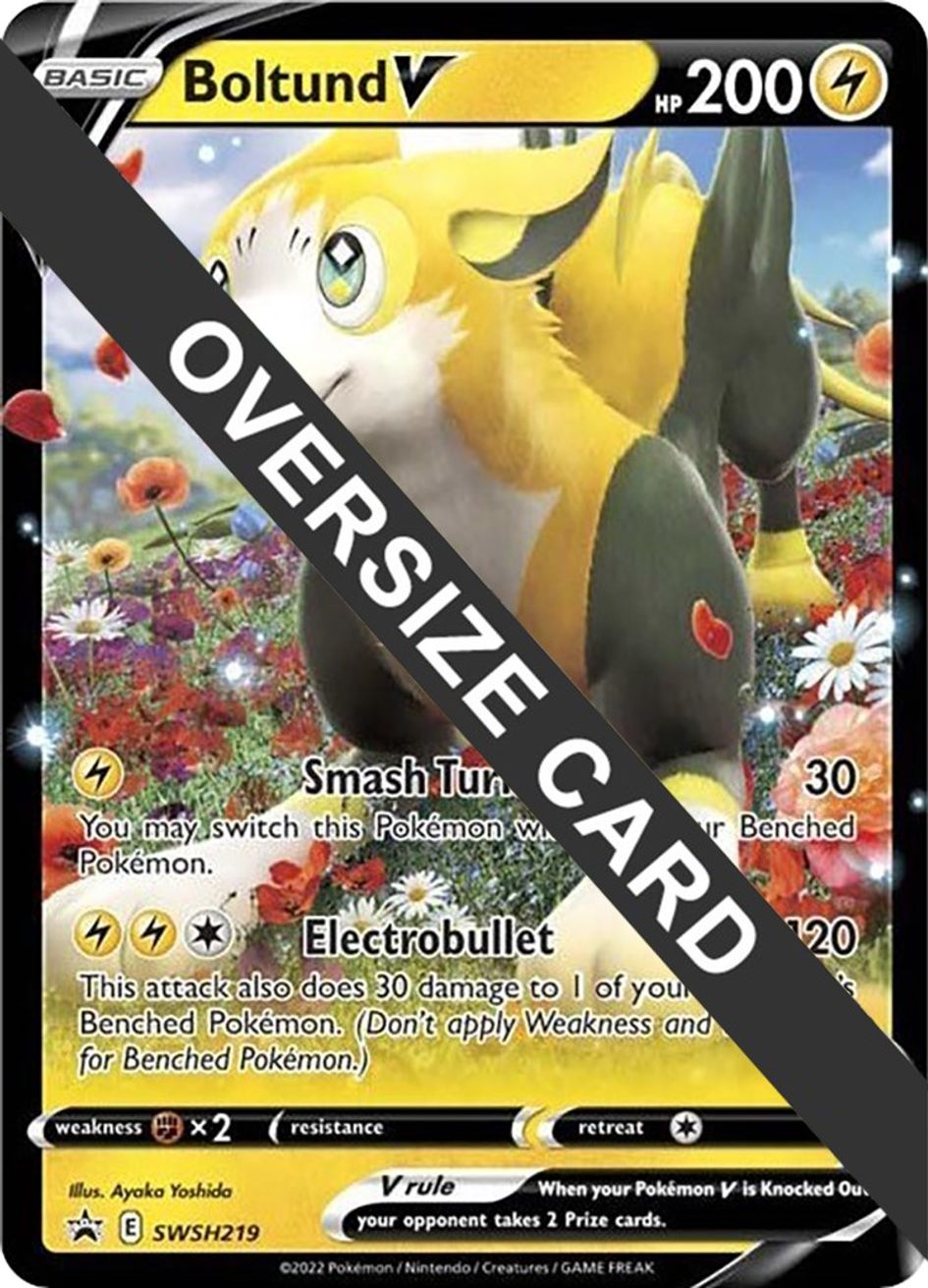 Boltund V - SWSH219 - Jumbo Cards - Pokemon