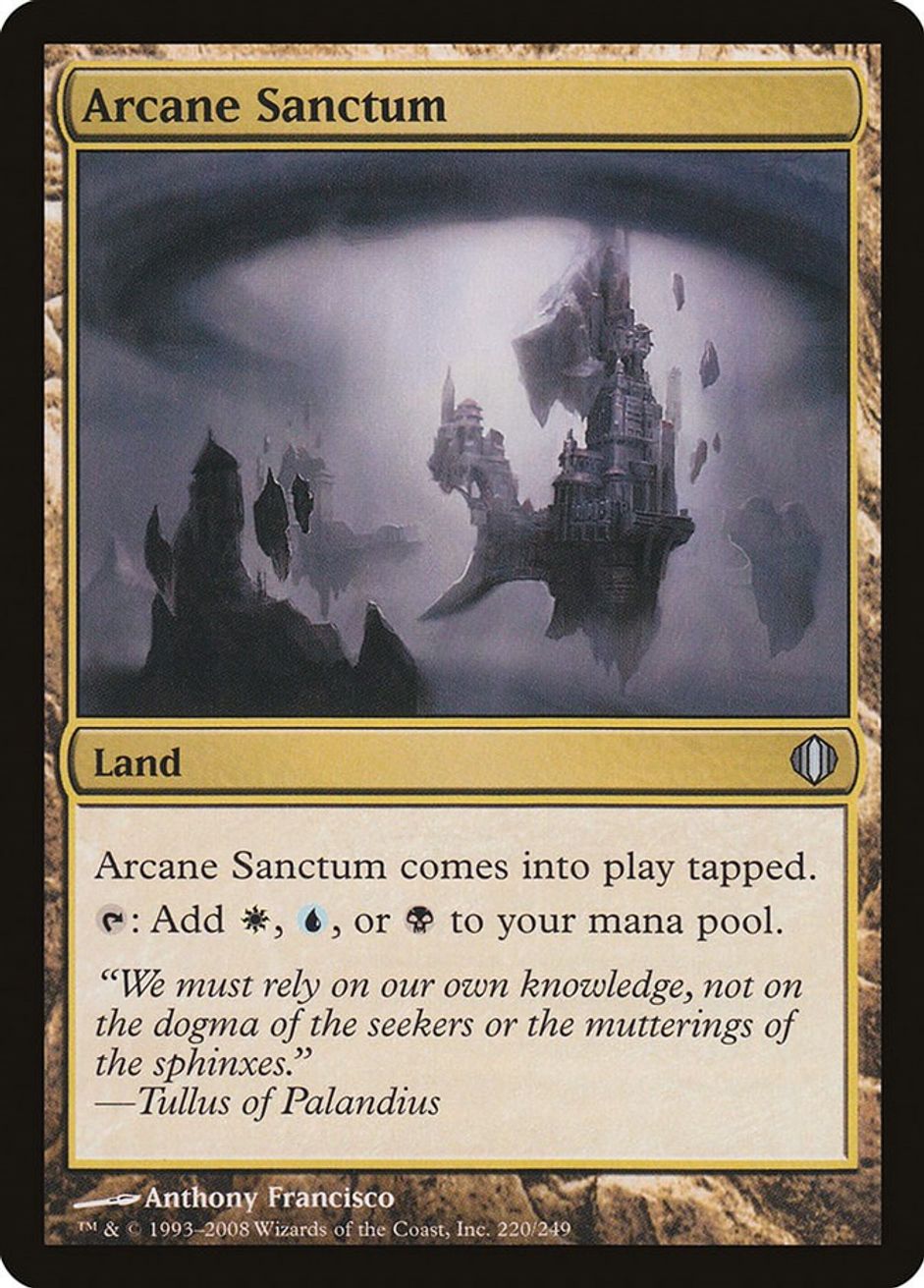 Arcane Sanctum - Shards of Alara - Magic: The Gathering