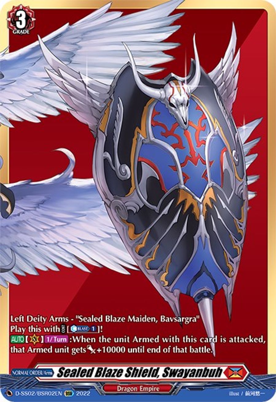 Sealed Blaze Shield, Swayanbuh (BSR) - D-SS02: Festival Collection 2022 ...