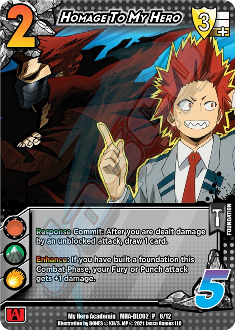 Homage To My Hero - UniVersus: My Hero Academia: Crimson Rampage DLC ...