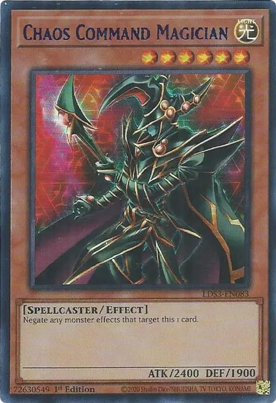 Chaos Command Magician (Blue) - Legendary Duelists: Season 3 - YuGiOh