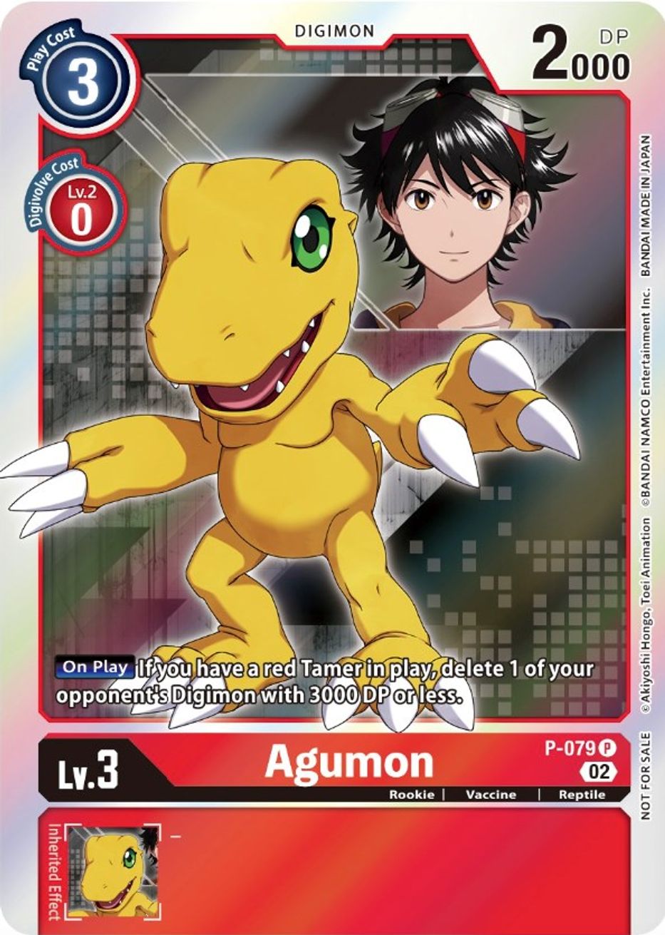 Agumon - P-079 - Digimon Promotion Cards - Digimon Card Game