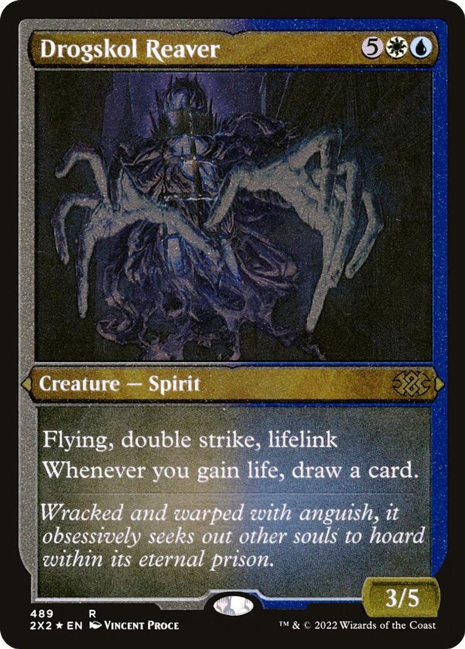 Drogskol Reaver (Foil Etched) - Double Masters 2022 - Magic: The Gathering
