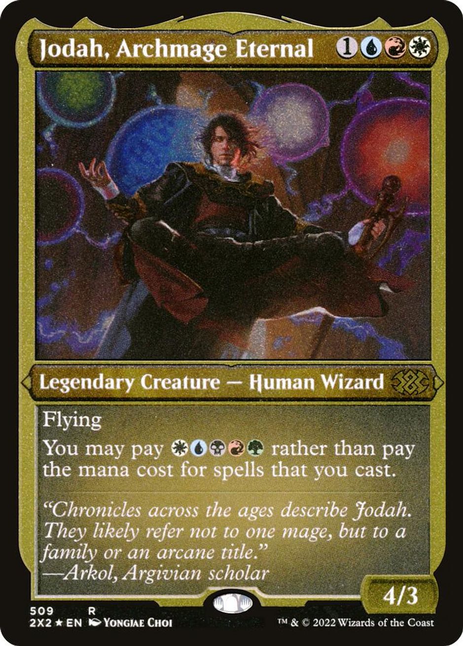 Jodah, Archmage Eternal (Foil Etched) - Double Masters 2022 - Magic ...