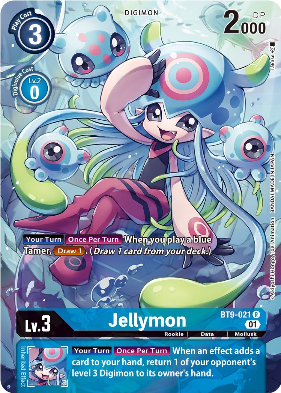 Jellymon (Alternate Art) - X Record - Digimon Card Game