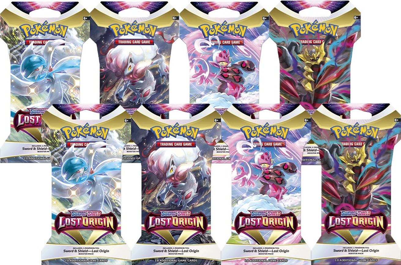 Lost Origin Sleeved Booster Pack Bundle [Set of 8] - SWSH11: Lost ...