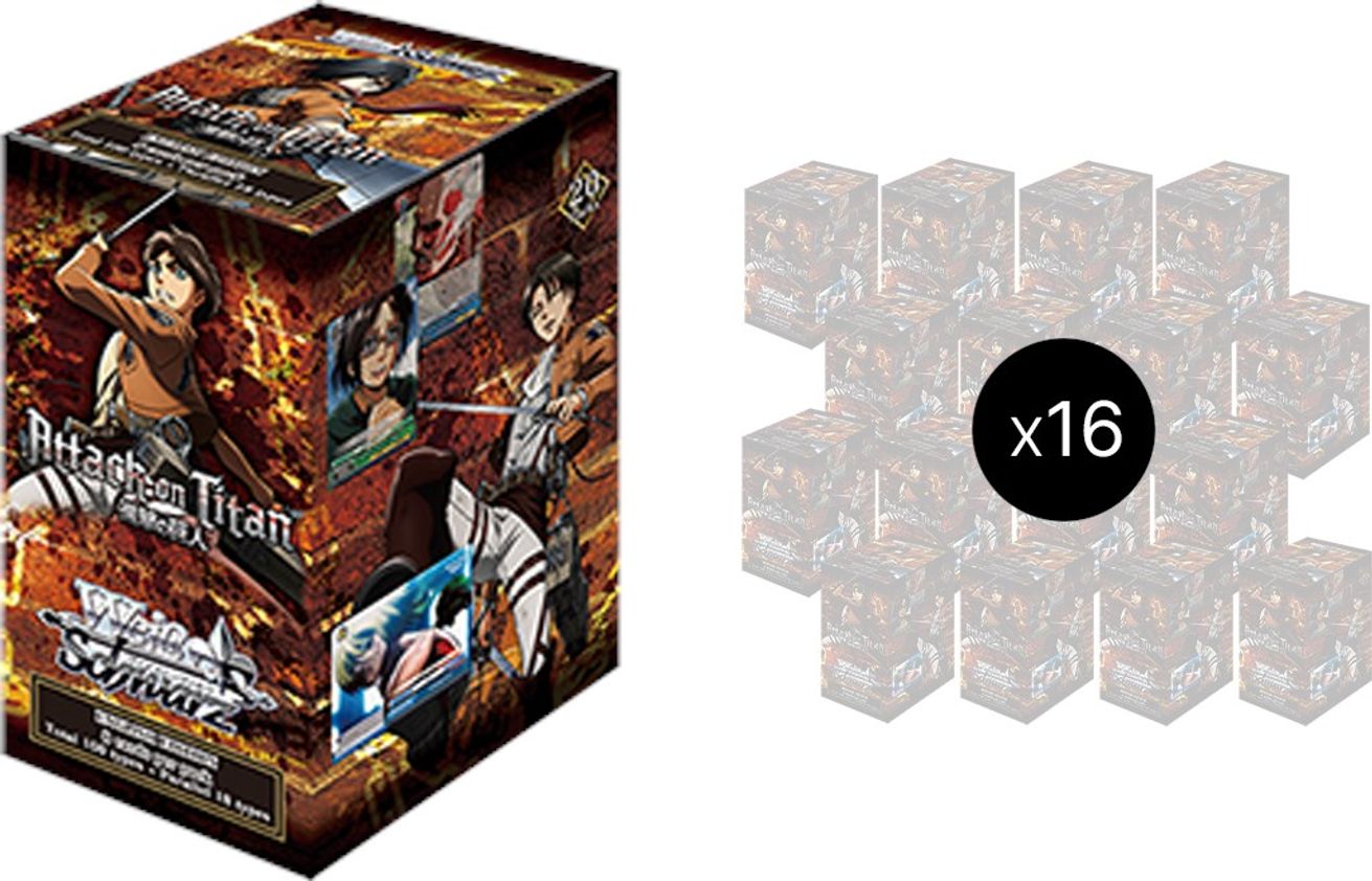 Attack On Titan Booster Box Case - Attack on Titan - Weiss Schwarz