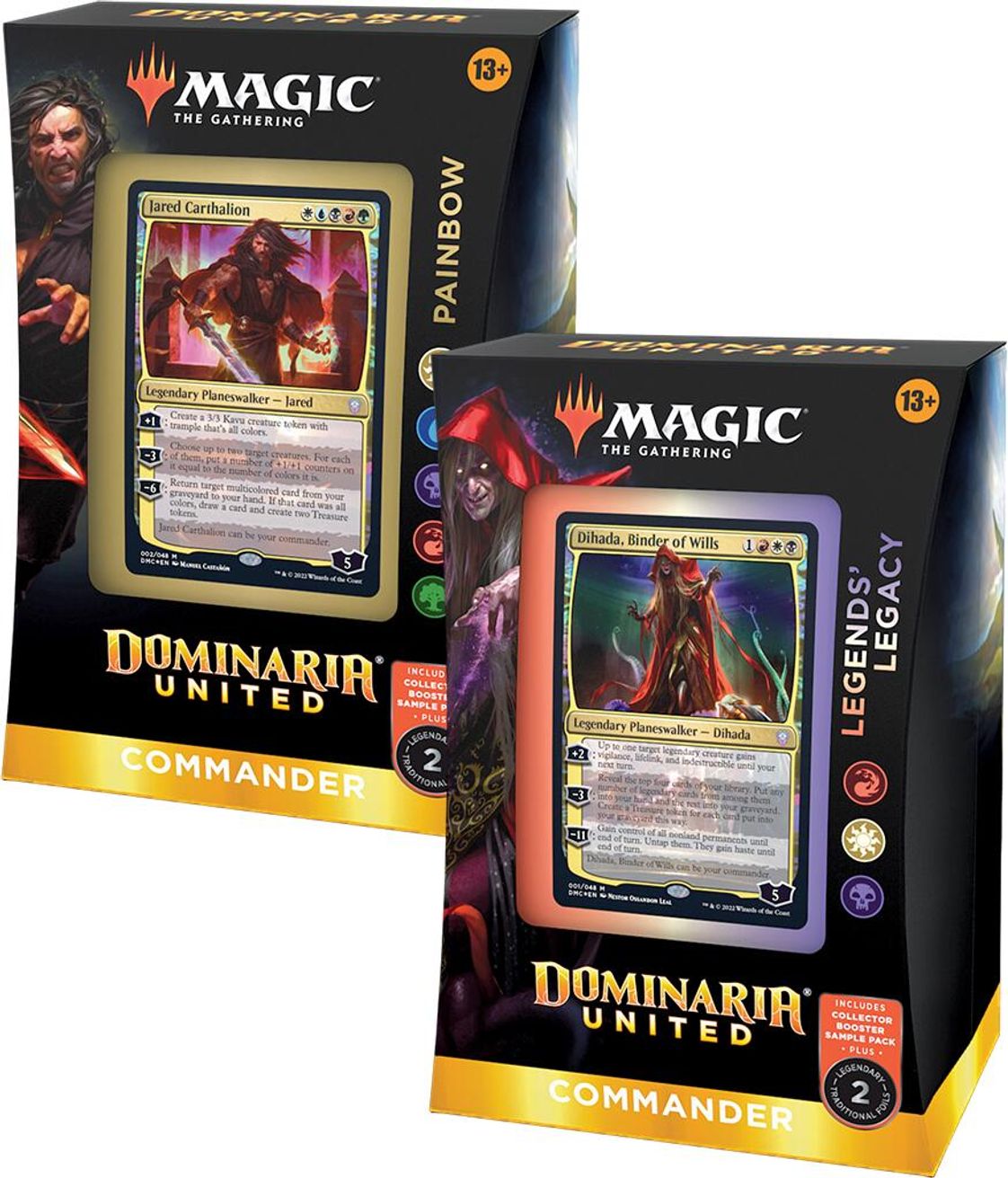 Dominaria United - Commander Decks [Set of 2] - Commander: Dominaria United - Magic: The Gathering