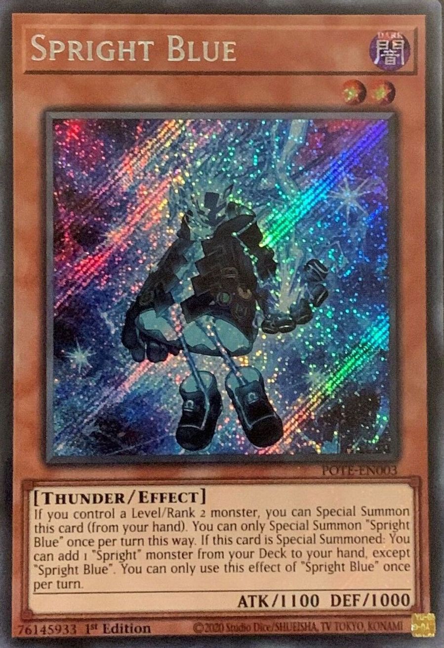 Spright Blue - Power of the Elements - YuGiOh