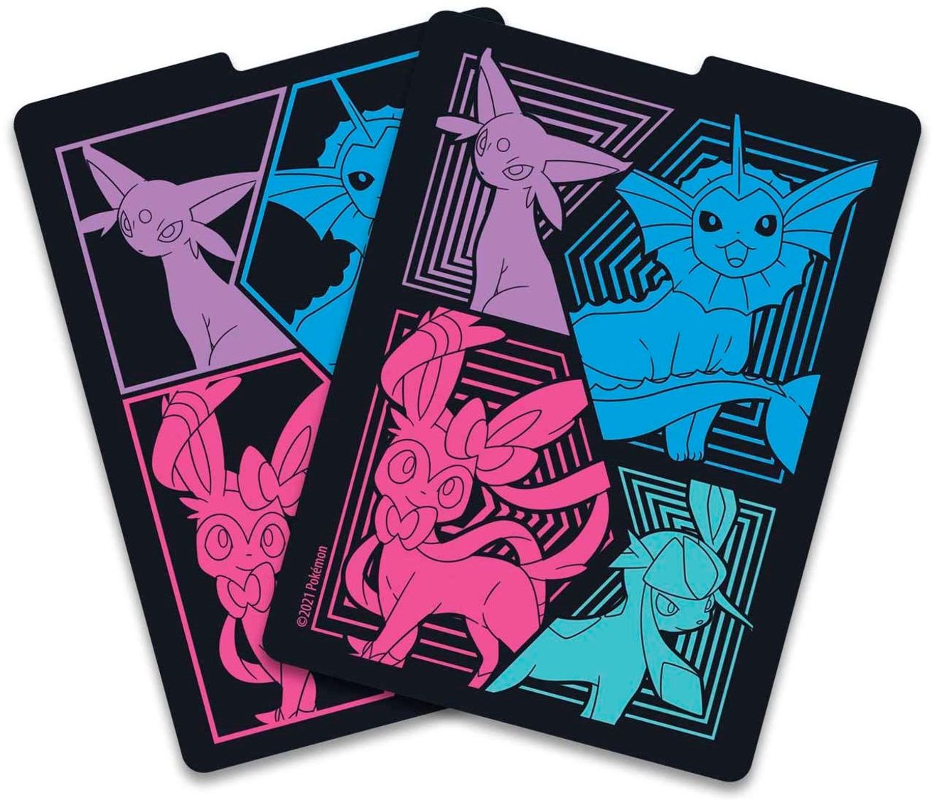 Evolving Skies Card Divider - Vaporeon, Espeon, Glaceon, and Sylveon ...