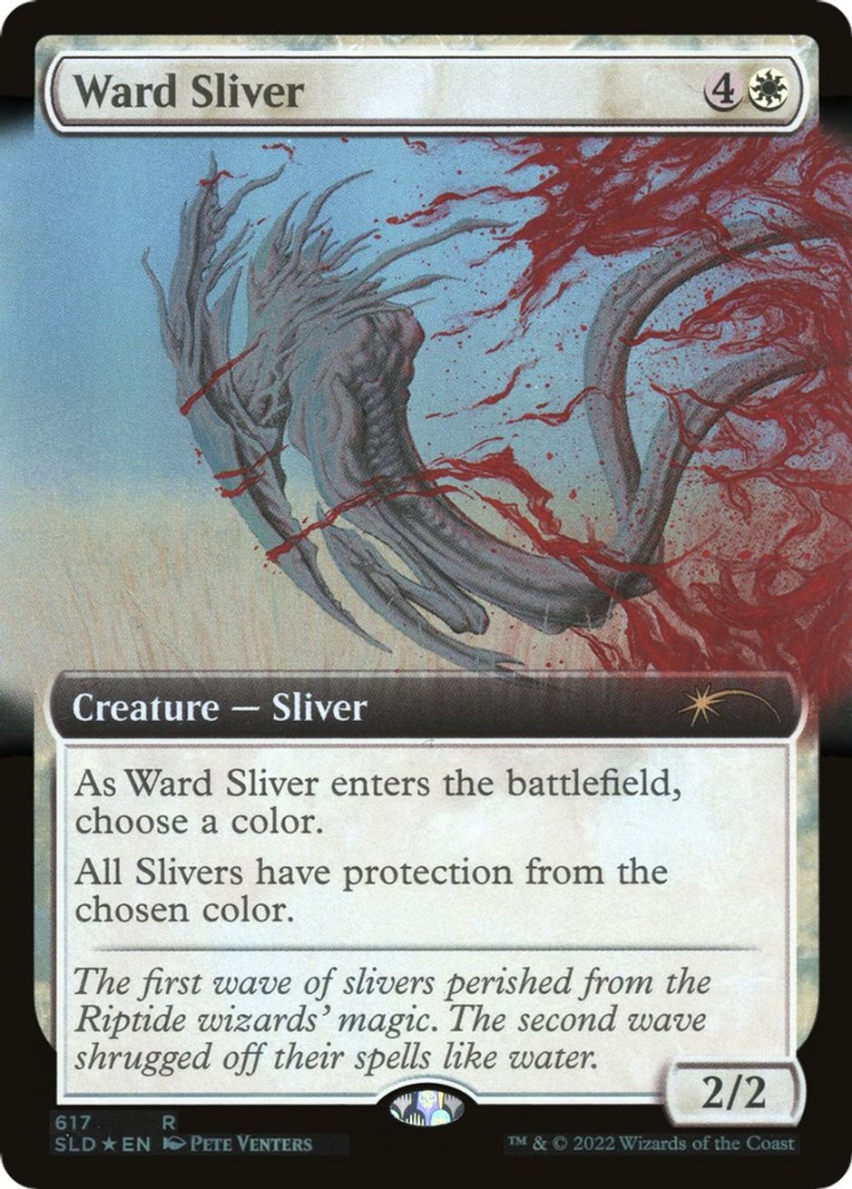 Ward Sliver (Extended Art) - Secret Lair Drop Series - Magic: The Gathering