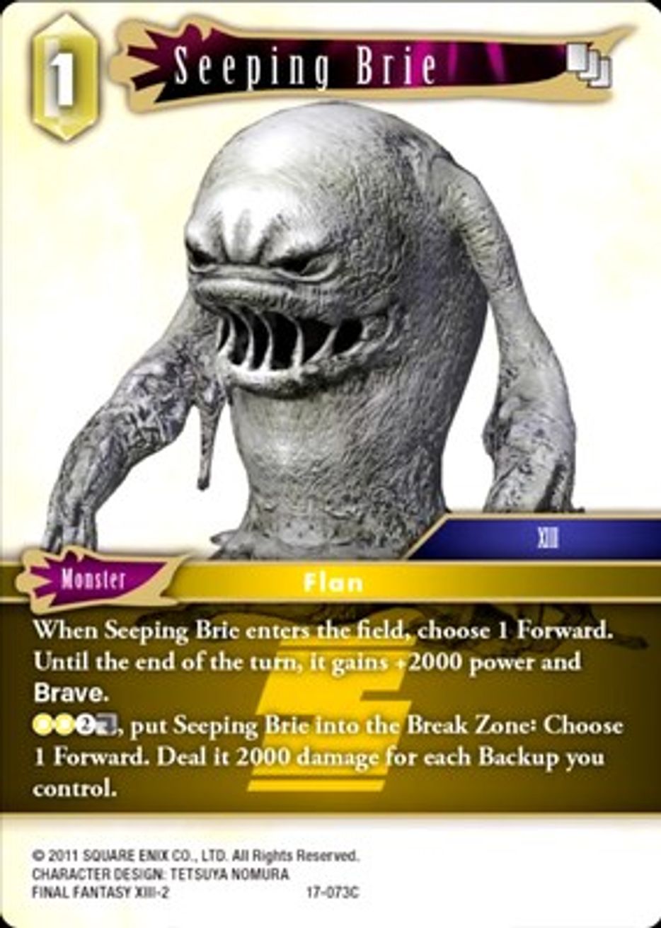 Seeping Brie - Rebellion's Call - Final Fantasy TCG