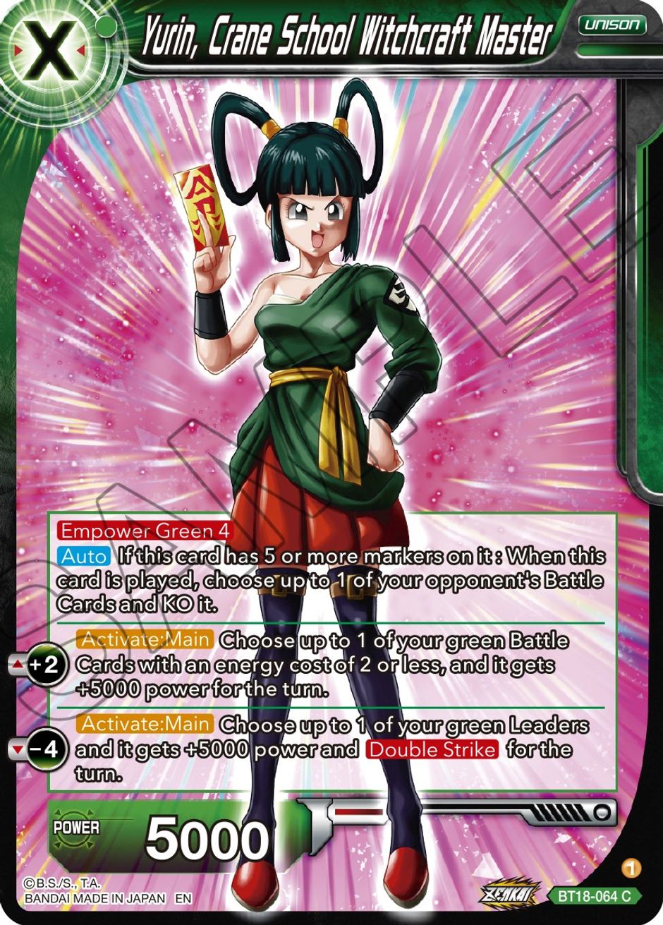 Yurin, Crane School Witchcraft Master - Dawn of the Z-Legends - Dragon Ball Super: Masters