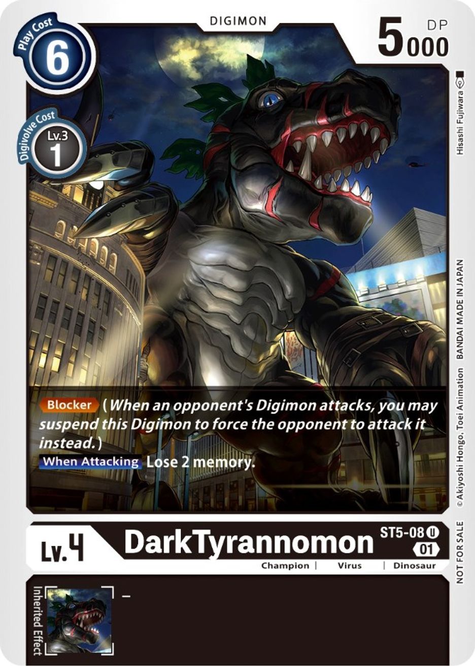 DarkTyrannomon (Winner Pack X Record) - Starter Deck 05: Machine Black - Digimon Card Game