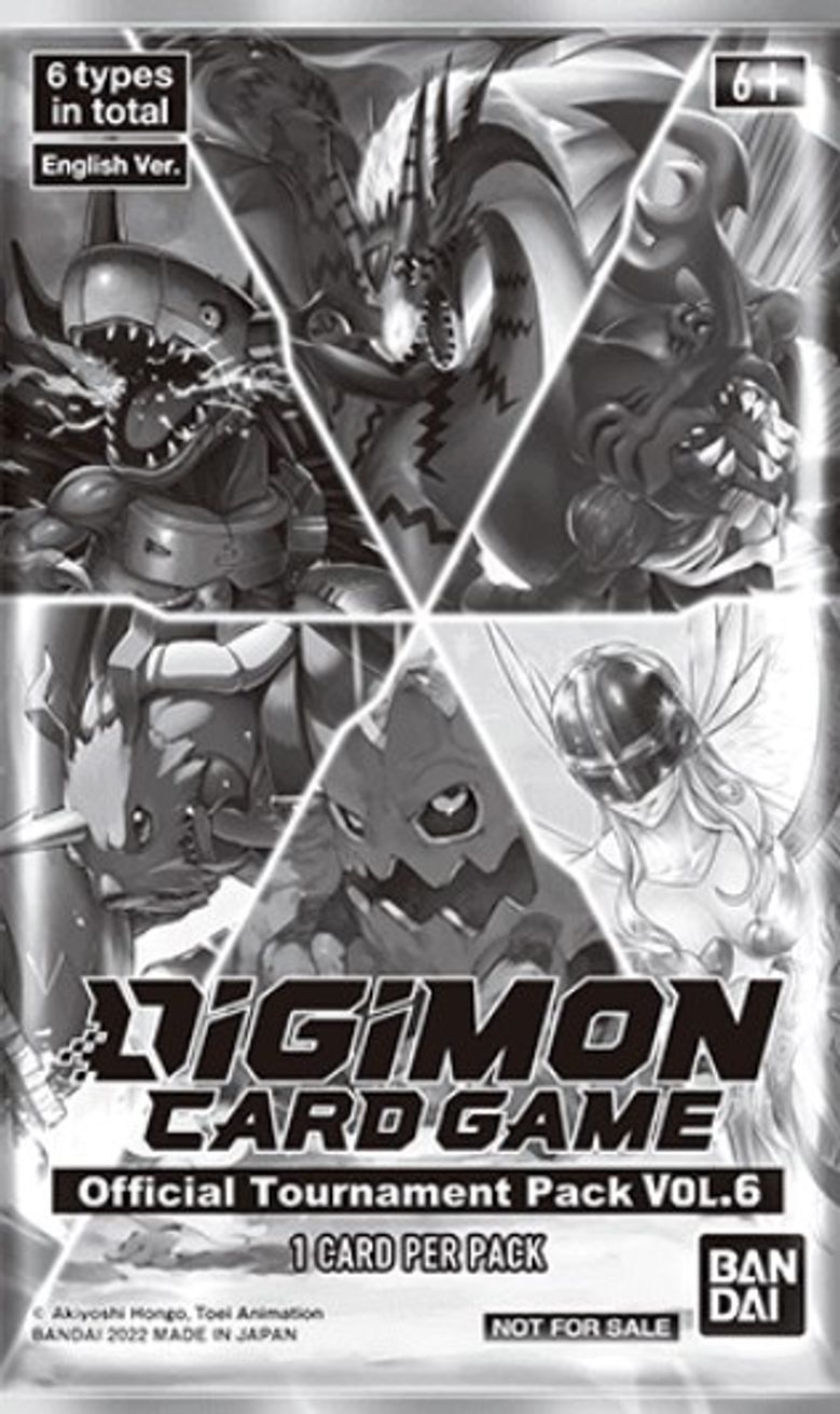 Official Tournament Pack Vol.6 - Digimon Promotion Cards - Digimon Card ...