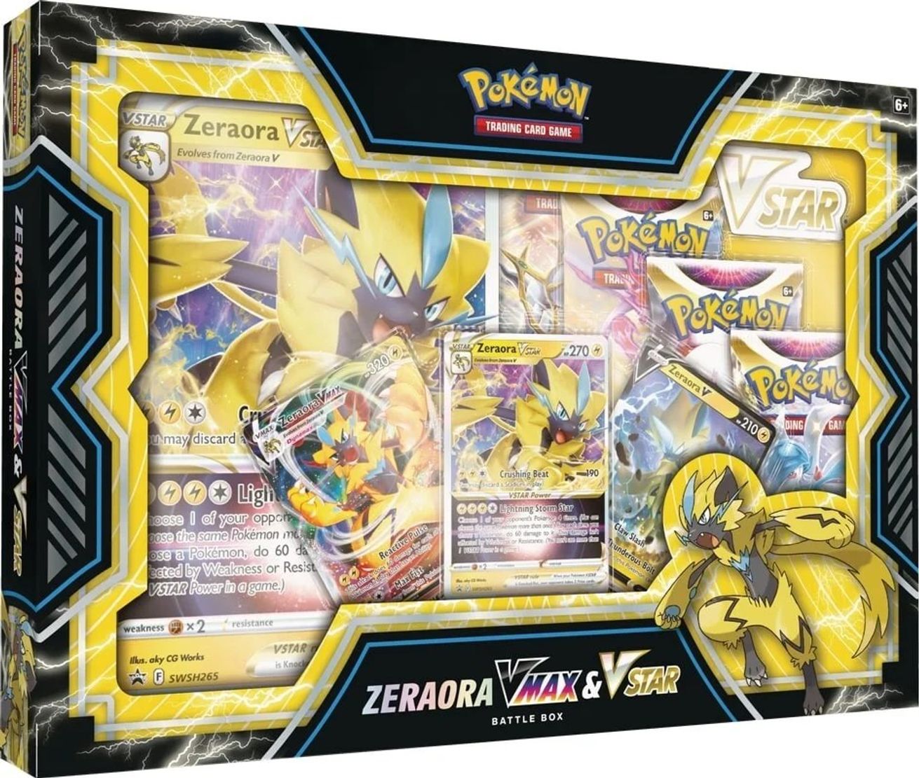 Zeraora VMAX & VSTAR Battle Box - Miscellaneous Cards & Products - Pokemon