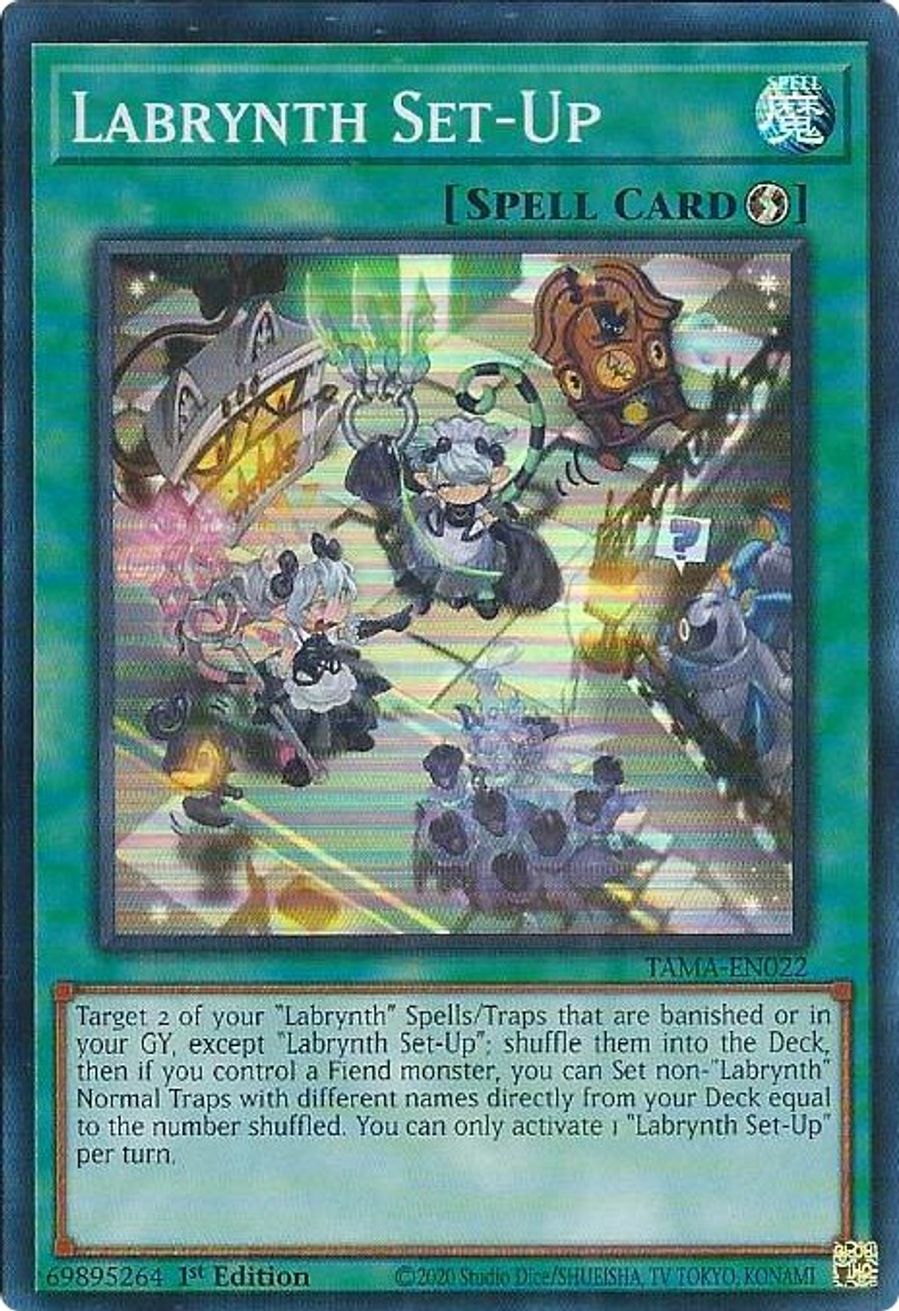 Labrynth Set-Up - Tactical Masters - YuGiOh