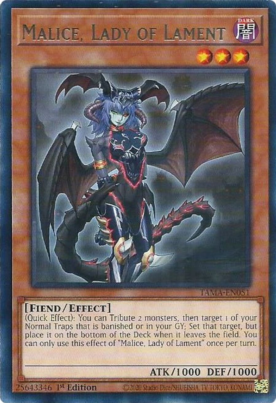 Malice, Lady of Lament - Tactical Masters - YuGiOh