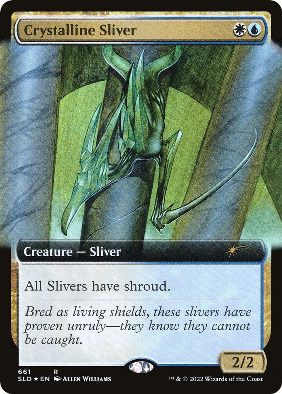 Crystalline Sliver (Extended Art) - Secret Lair Drop Series - Magic ...