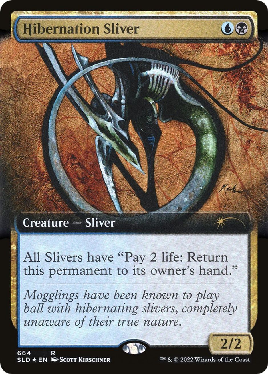 Hibernation Sliver (Extended Art) - Secret Lair Drop Series - Magic ...