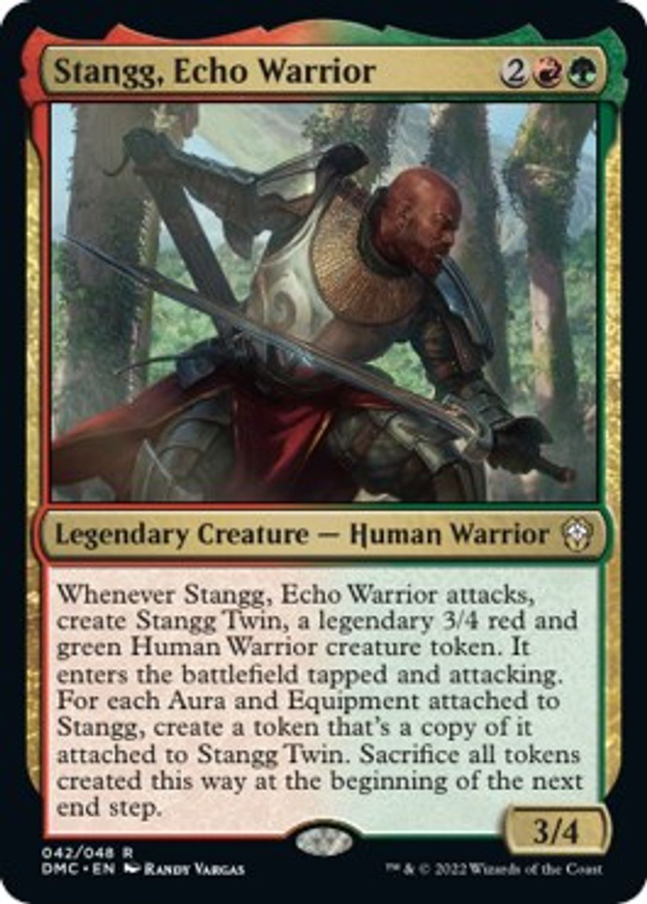 Stangg, Echo Warrior - Commander: Dominaria United - Magic: The Gathering