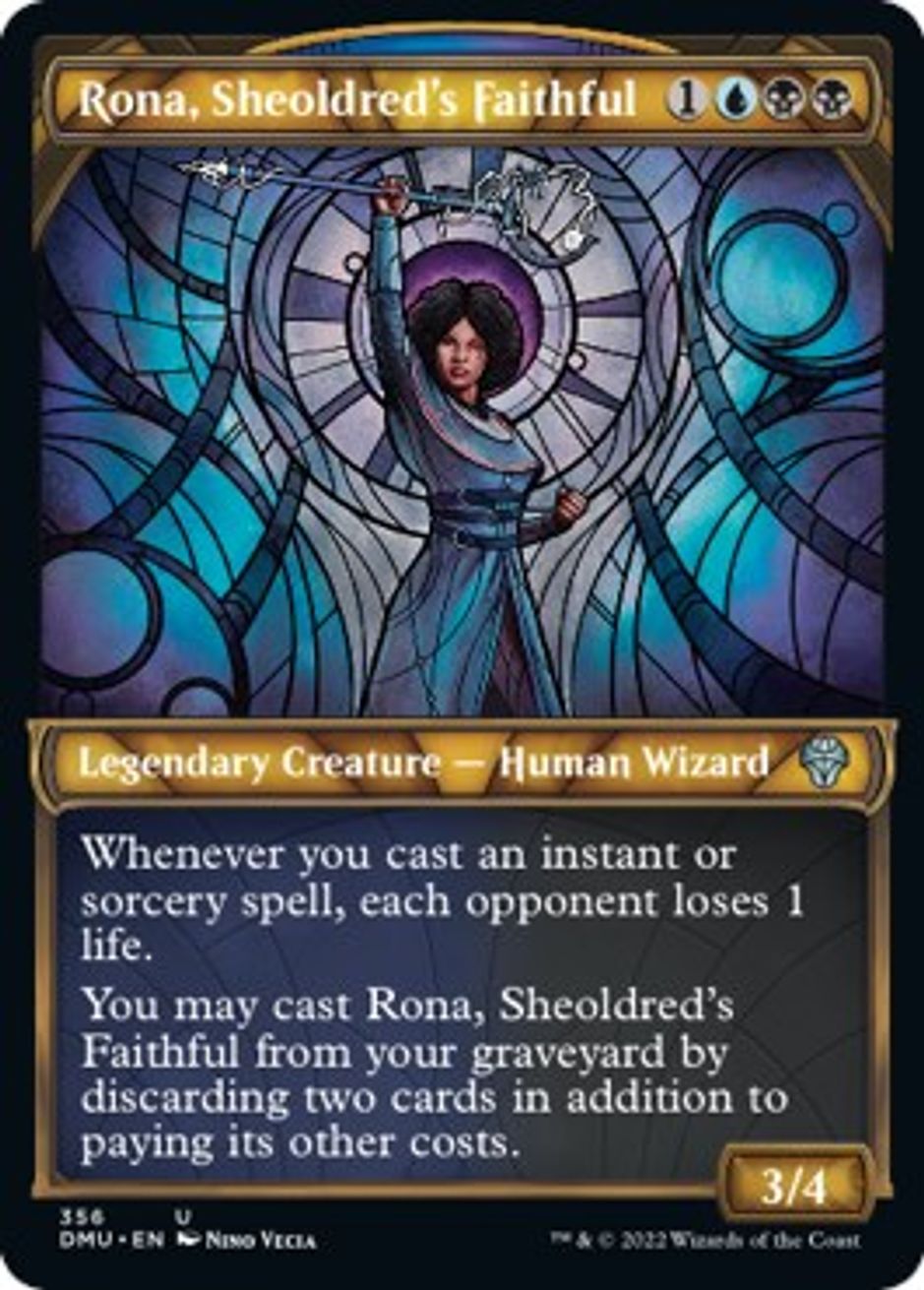 Rona, Sheoldred's Faithful (Textured Foil) - Dominaria United - Magic ...