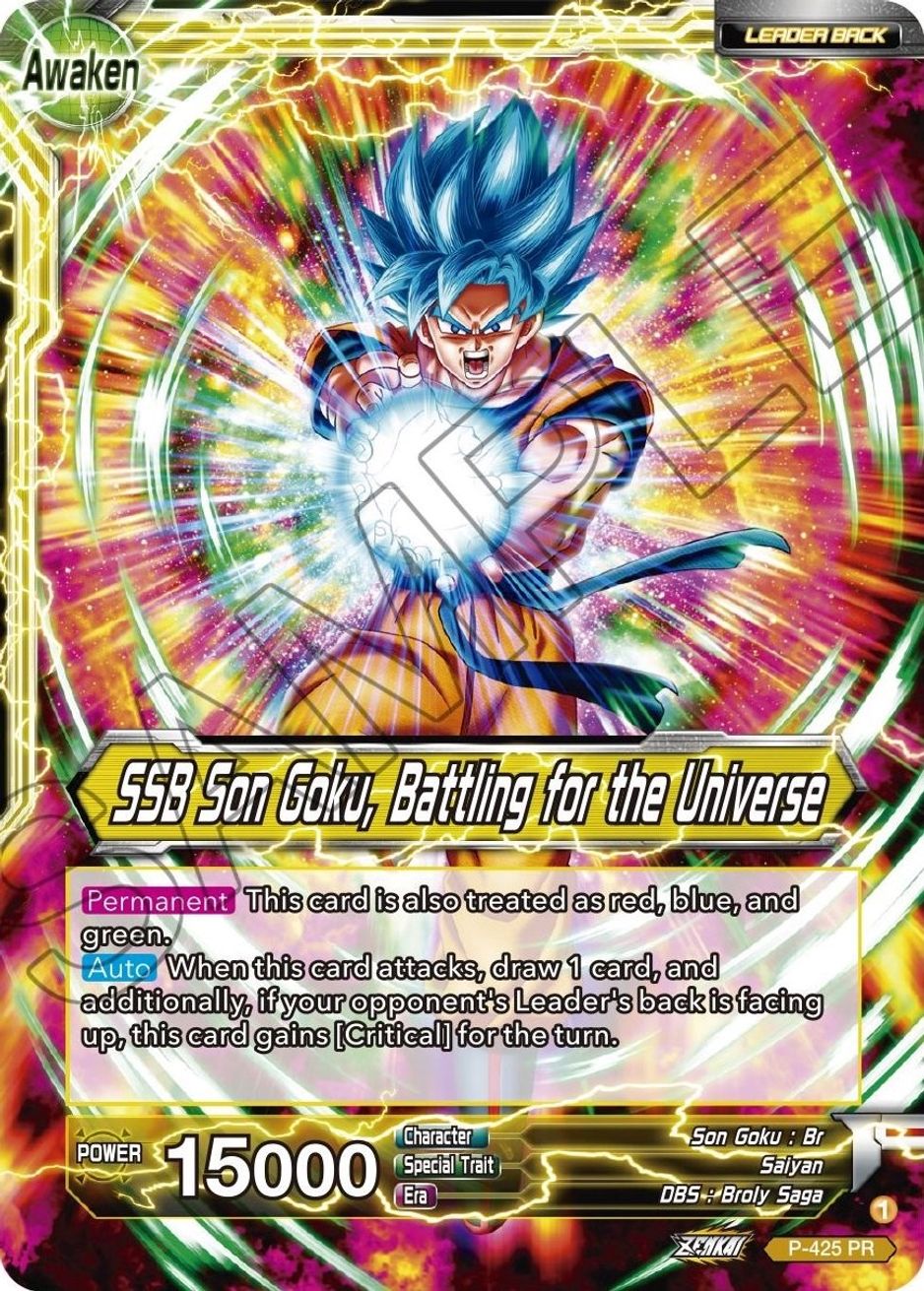 Son Goku // SSB Son Goku, Battling for the Universe - Promotion Cards ...
